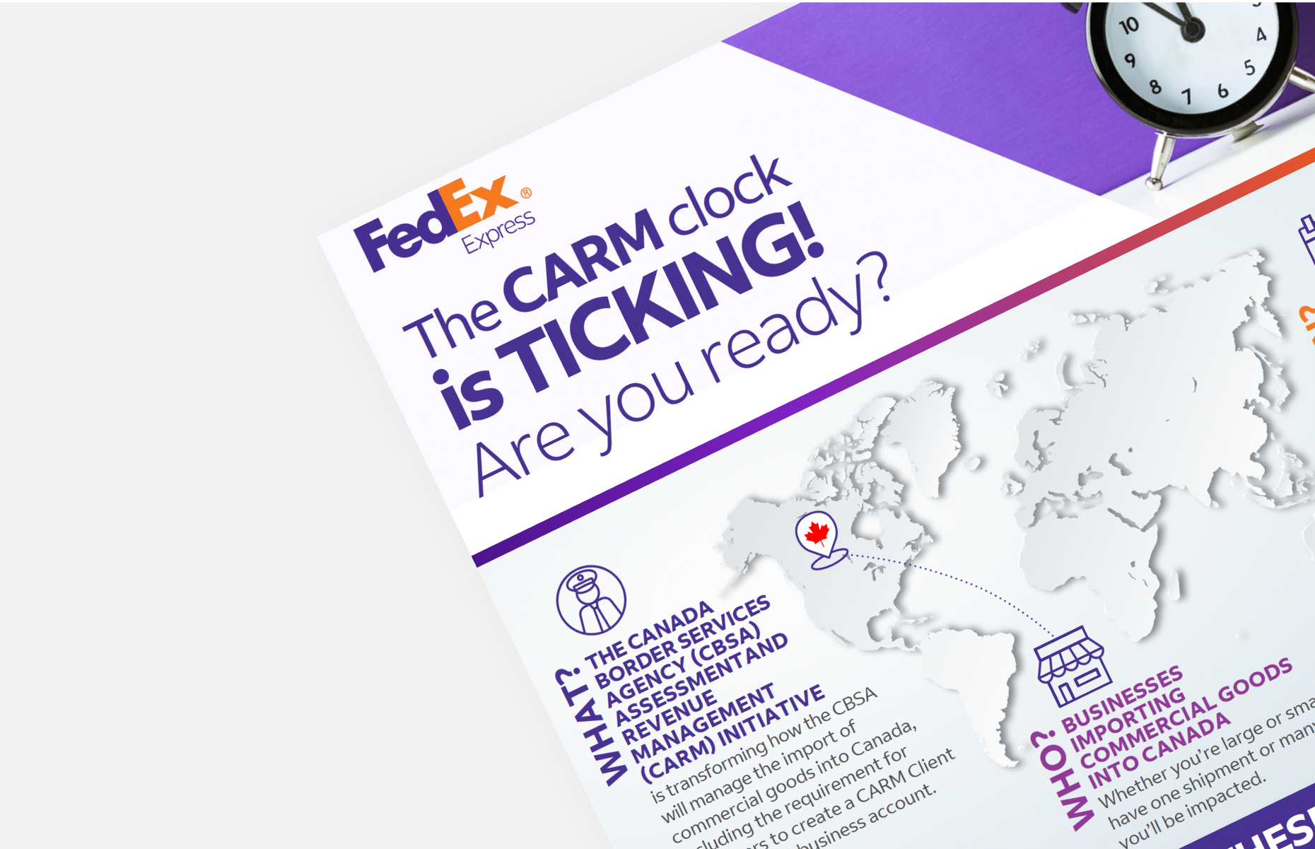CBSA Assessment and Revenue Management (CARM) | FedEx Canada