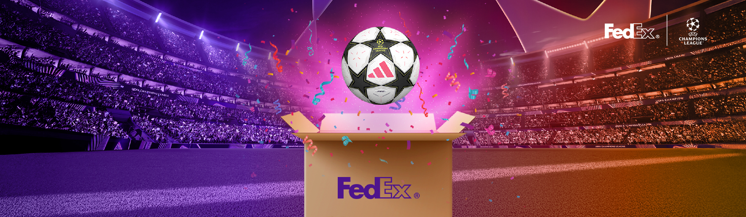 Promoción de la Liga de Campeones de la UEFA | FedEx México