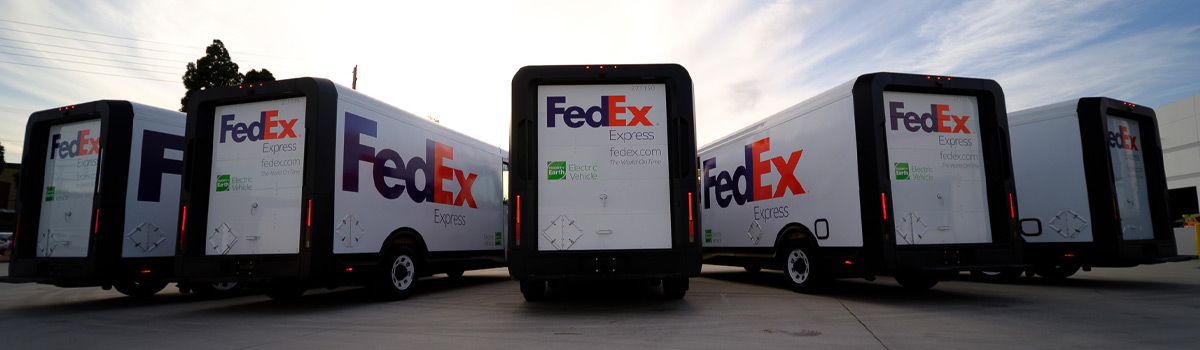 FedEx fleet electrification